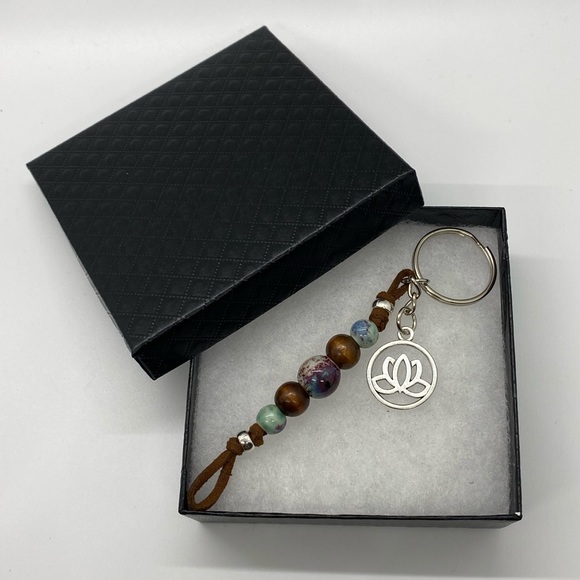 Accessories | Handmade Lotus Keychain Nwt | Poshmark
